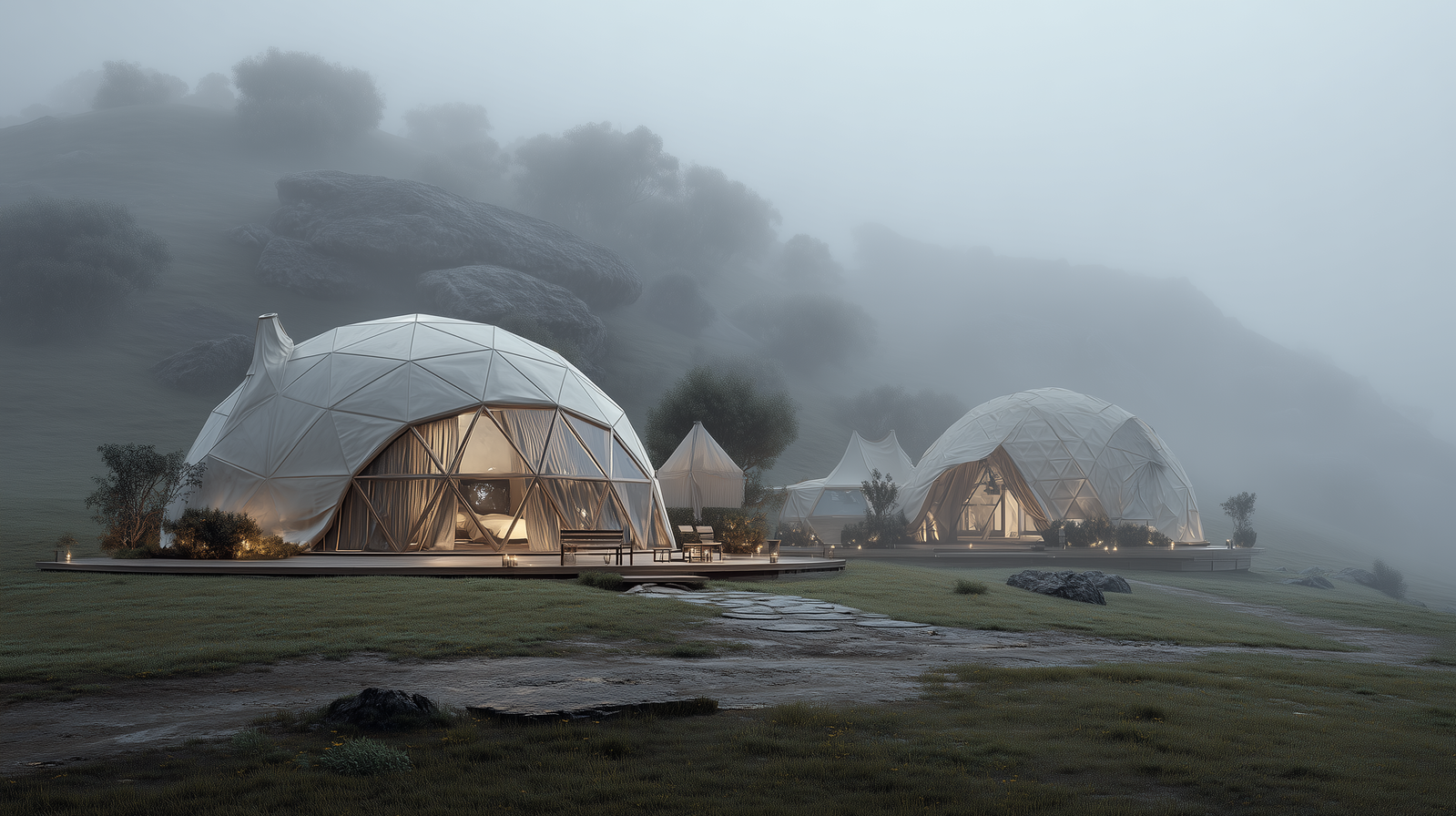 Geodesic Domes for Resorts & Retreats | Fast, All-Weather Alternatives